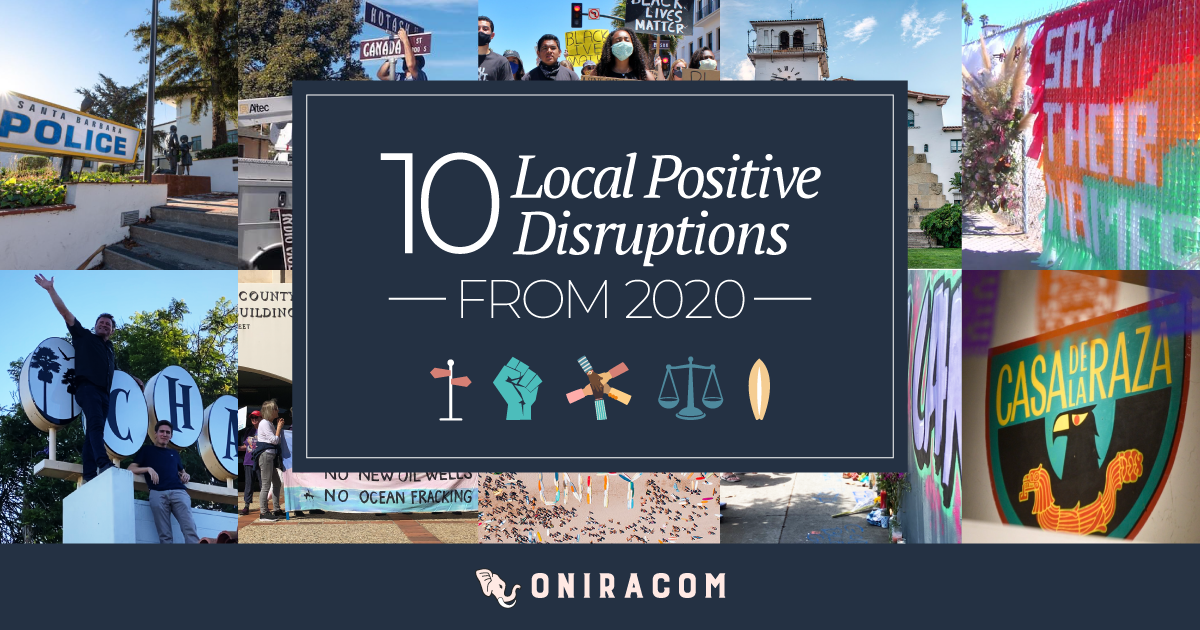 10 Local Positive Disruptions from 2020 - Oniracom