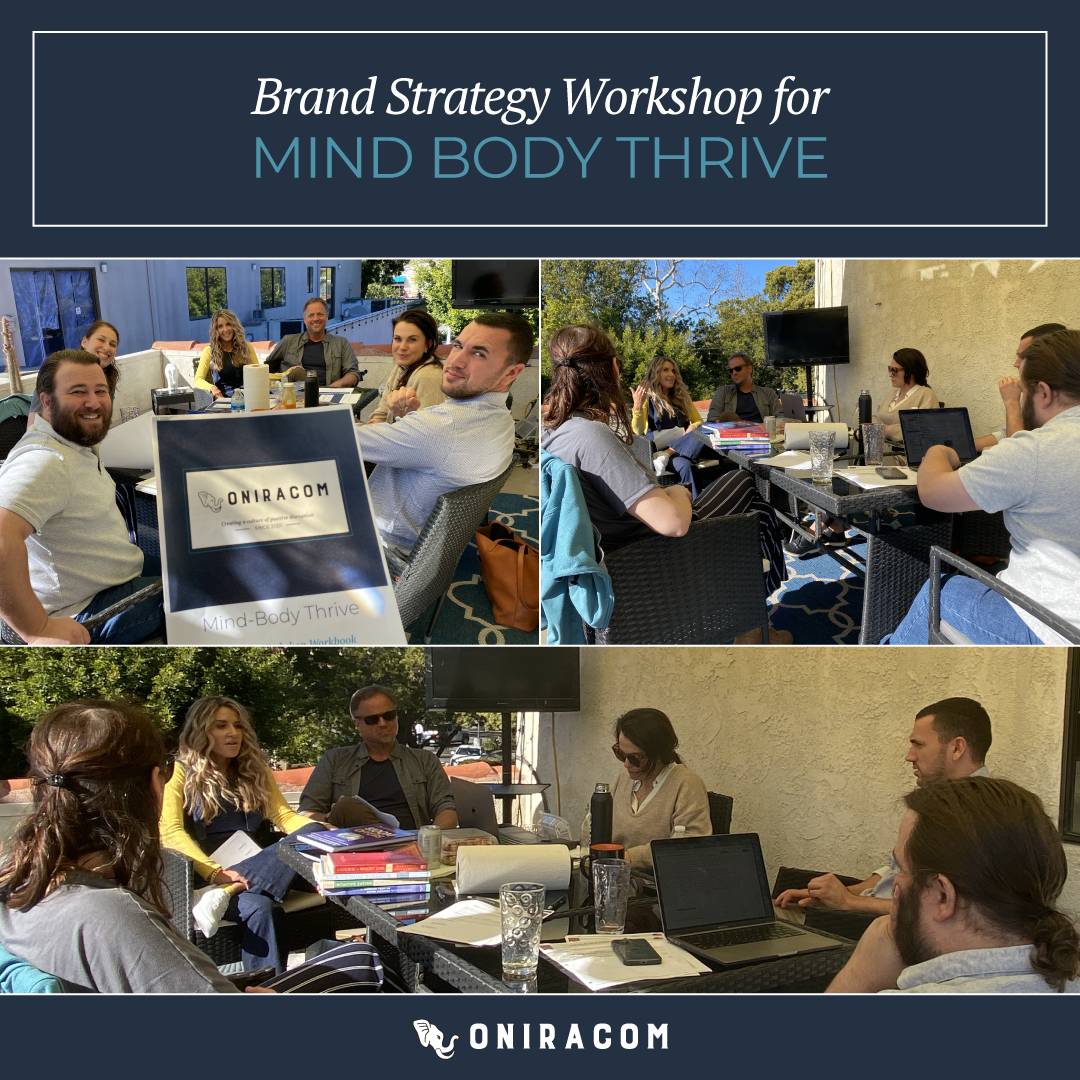 Brand Strategy Workshop for Mind-Body Thrive - Oniracom