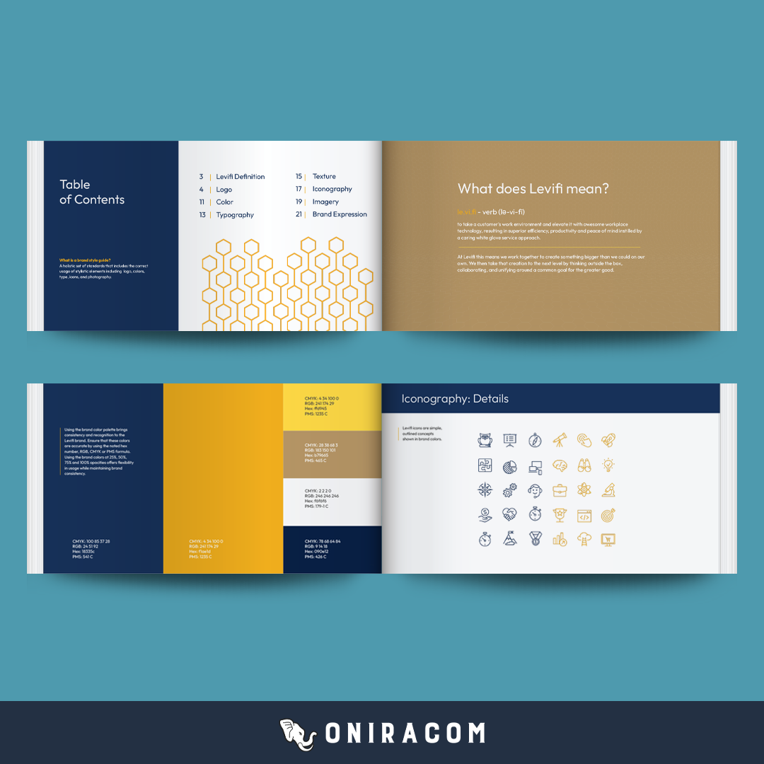 Style Guide for Levifi - Oniracom